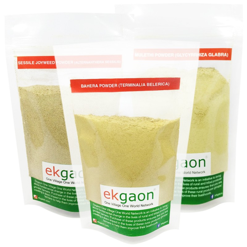 Digestive Support Combo (Bahera powder 50g, Mulethi Powder 50g,Sesil ...