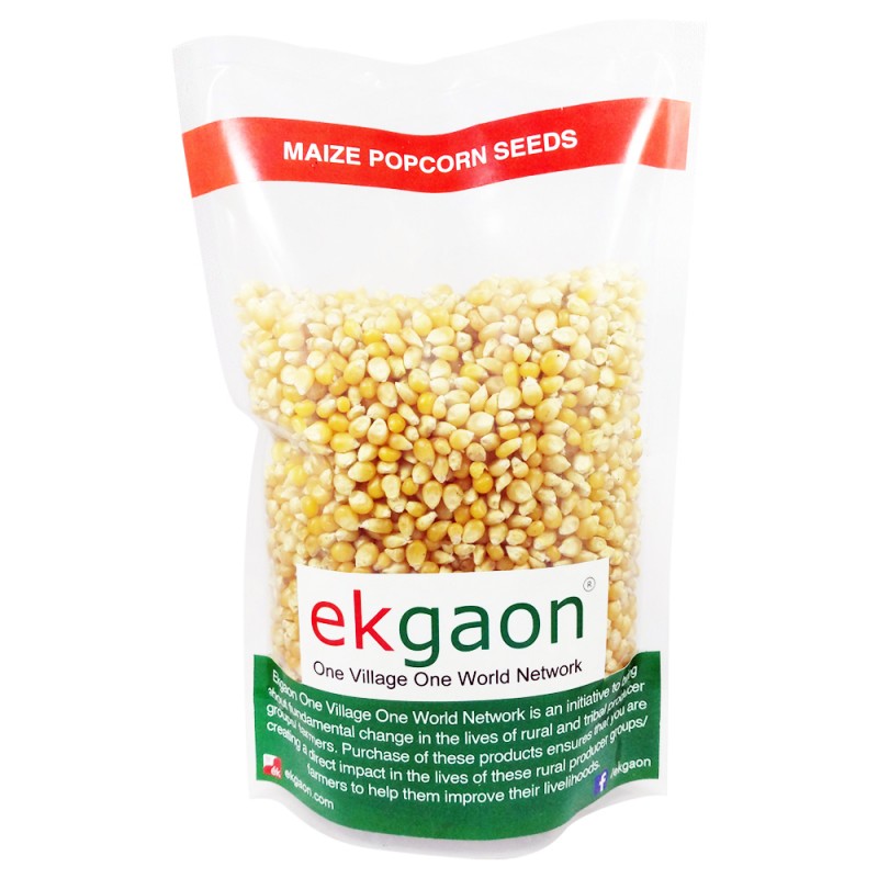 Maize Popcorn Seeds 300gm - Buy Direct from Farm, Healthy and Organic ...