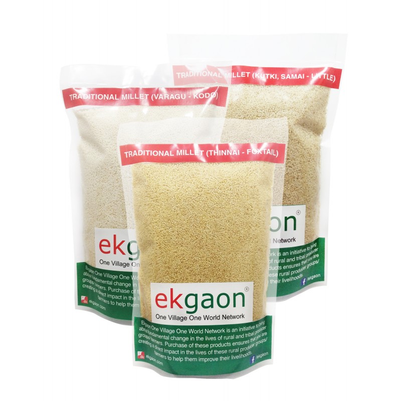 Healthy Traditional Millets Combo ID-4 (Kodo Millet 500g,Foxtail Millet ...